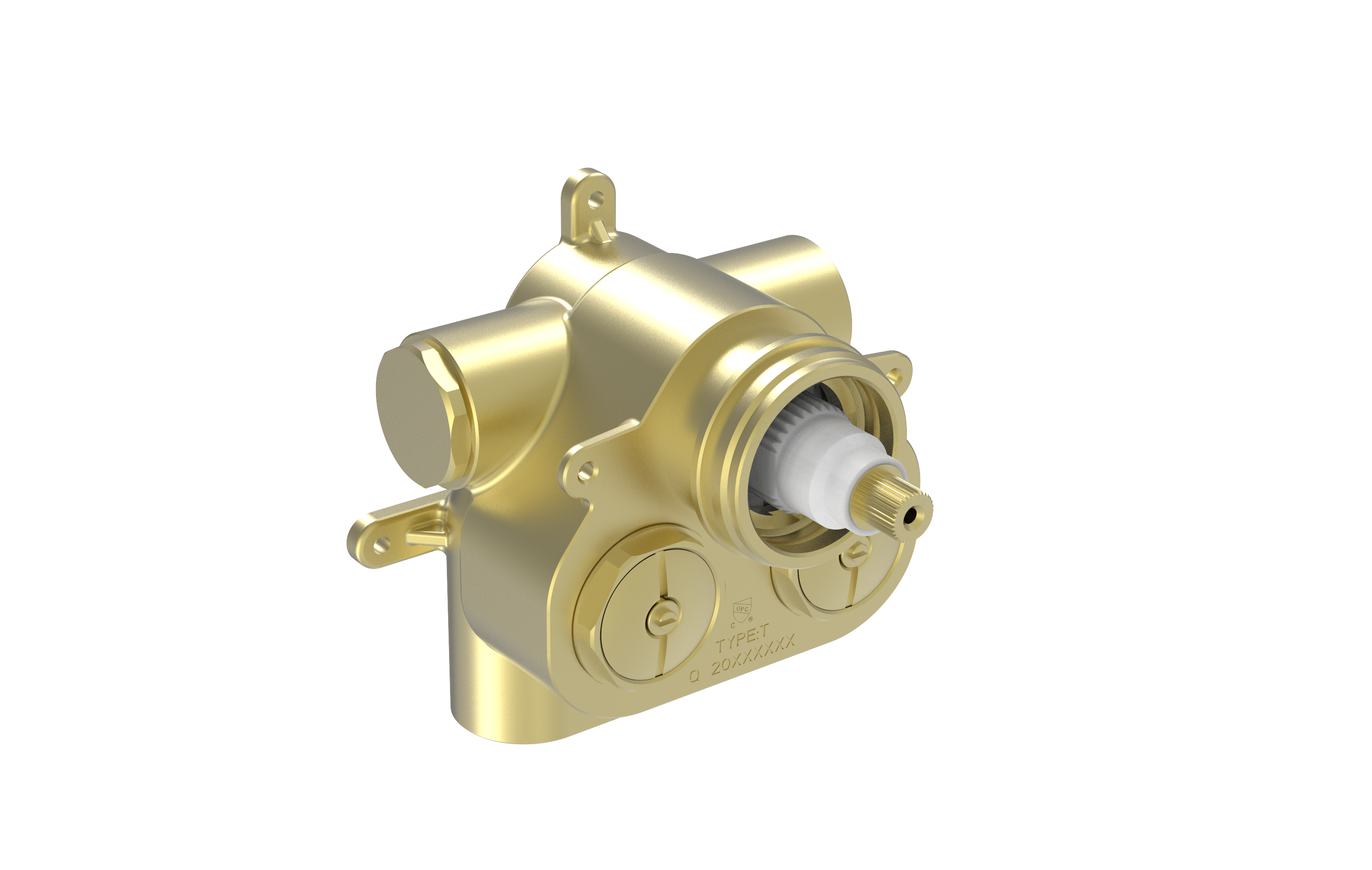 Brut de valve thermostatique 3/4" - BARIL Design